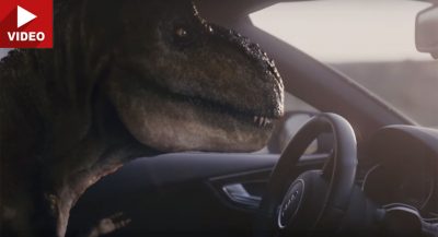 Audi Piloted Driving Spot Changes The Life Of A T-Rex | Carscoops