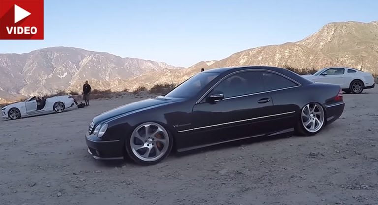 How Does A Bagged Mercedes CL55 AMG Drive Like? | Carscoops