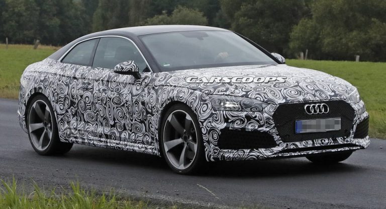 Scoop: All-New Audi RS5 Coupe Gets In Shape | Carscoops