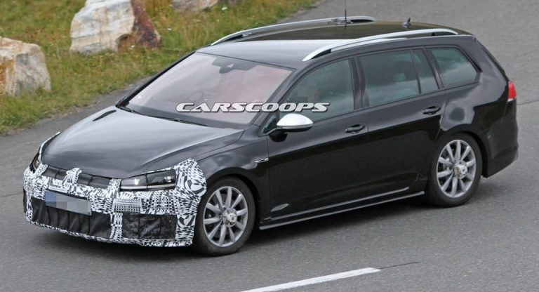Restyled 2017 VW Golf R Wagon Taking Its Talents To The Austrian Alps ...
