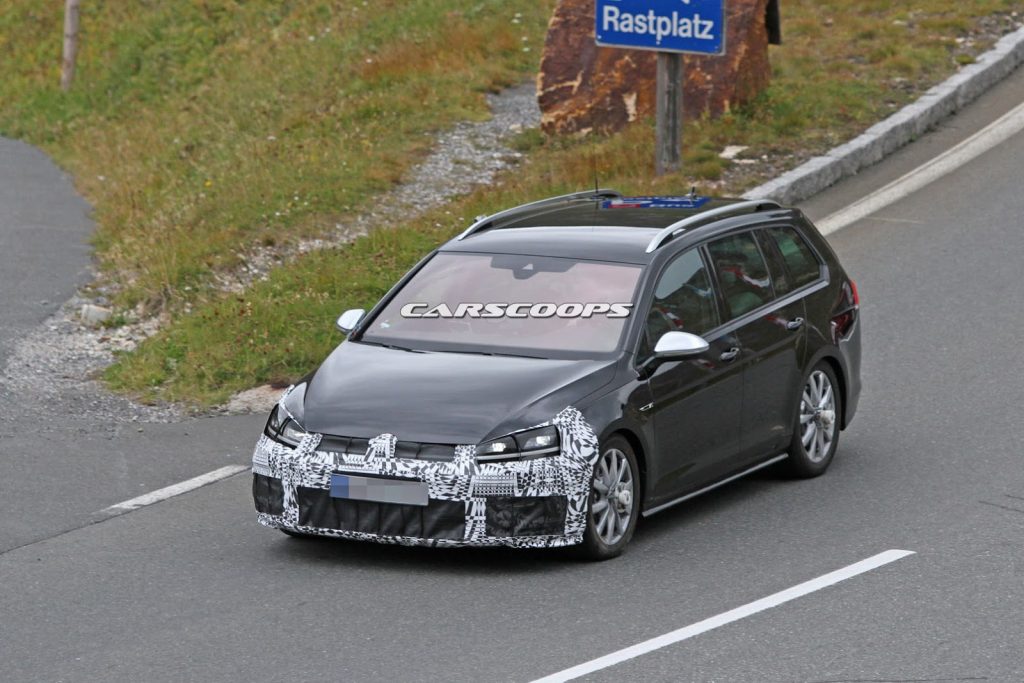 Restyled 2017 VW Golf R Wagon Taking Its Talents To The Austrian Alps ...
