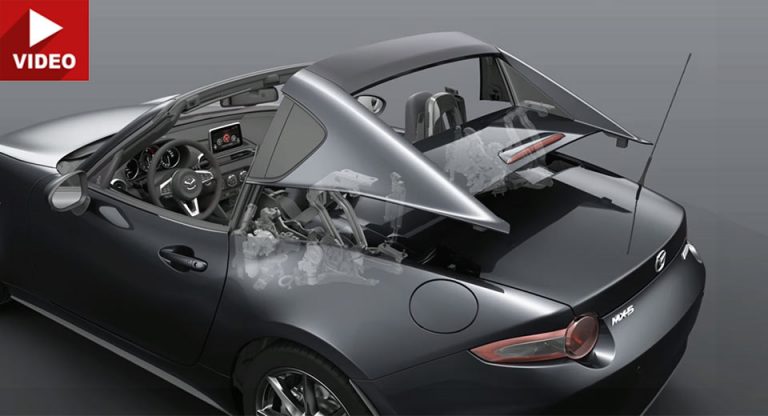 This Is How Mazda MX-5 RF’s Rectractable Top Works | Carscoops
