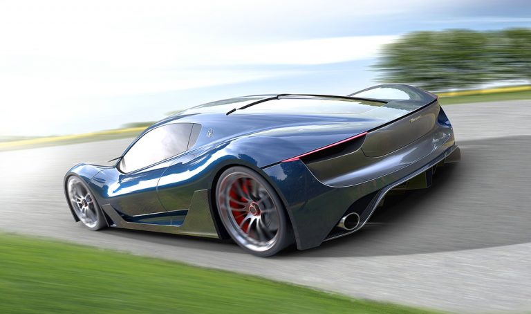 LaFerrari-Based Maserati Hypercar Study Looks The Part | Carscoops