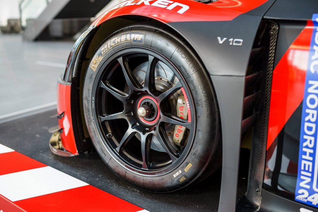 Half Road Car, Half Raceer Audi R8 On Display In Neckarsulm | Carscoops