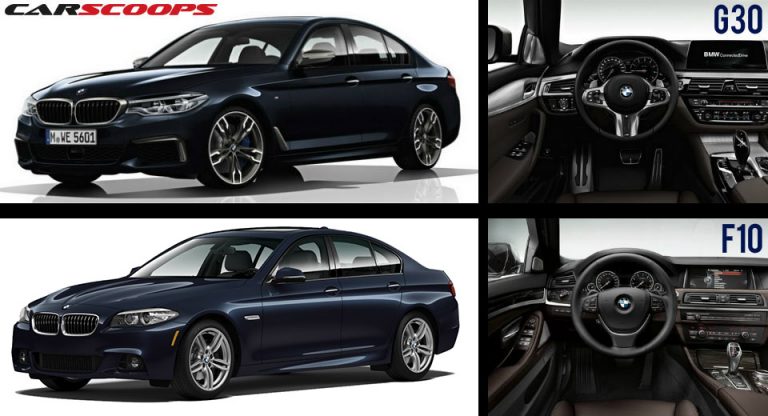 BMW’s G30 5-Series Vs F10 5-Series: Out With The Old, In With The New ...