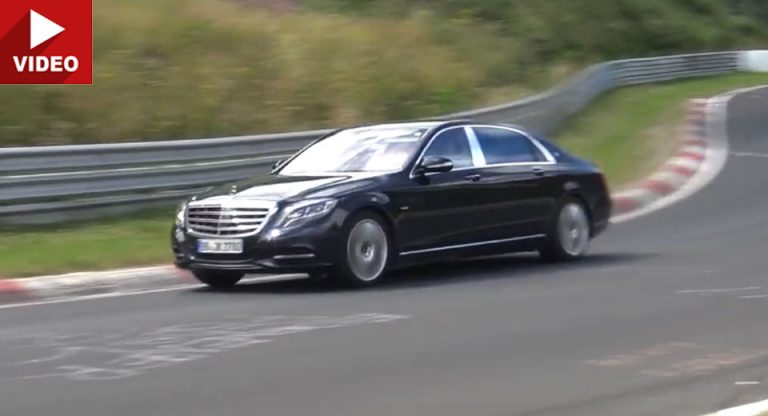 Mercedes-Maybach S600 At The ‘Ring Is A True Fish Out Of Water | Carscoops