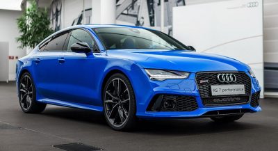 Exclusive Audi RS7 Comes In Porsche’s Voodoo Blue Color | Carscoops