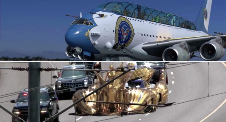 Sci-Fi Director Envisions Donald Trump’s Air Force One And Presidential ...