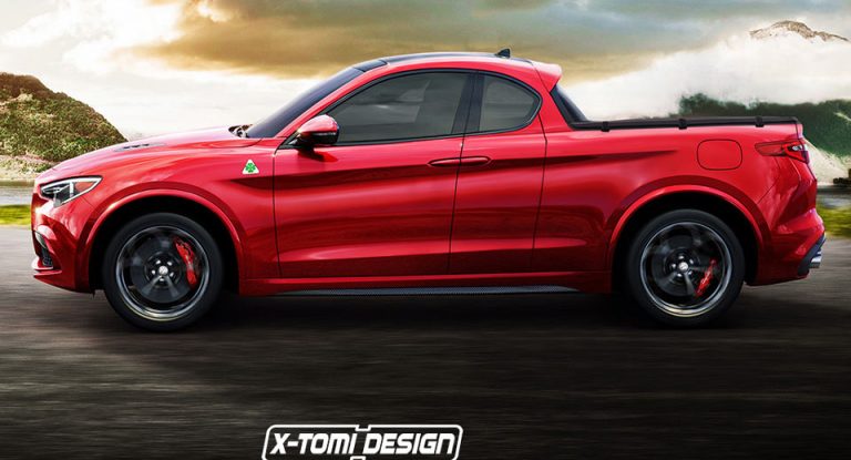 Alfa Romeo Stelvio Follows The Pickup Trend | Carscoops