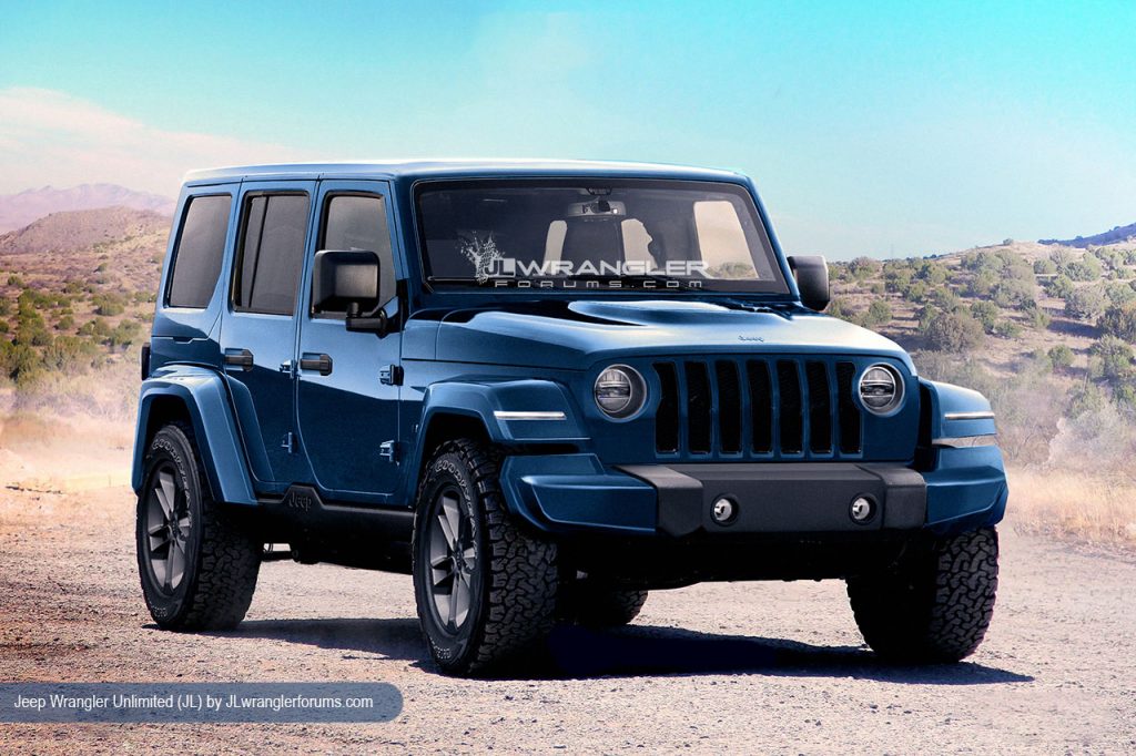2018 Jeep Wrangler Looks Ready To Rock In Latest Renderings | Carscoops