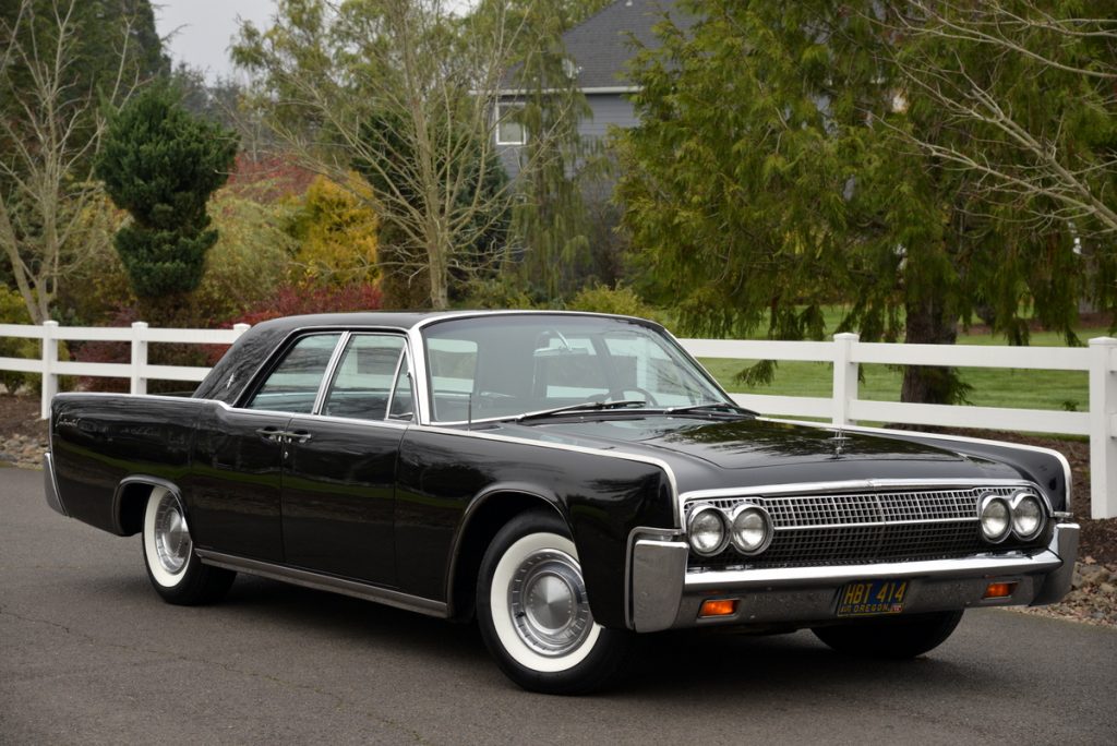 Iconic 1963 Lincoln Continental Offered At Auction With No Reserve ...