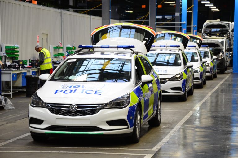 Vauxhall Opens Dedicated Police Car Factory In UK, The Largest In ...