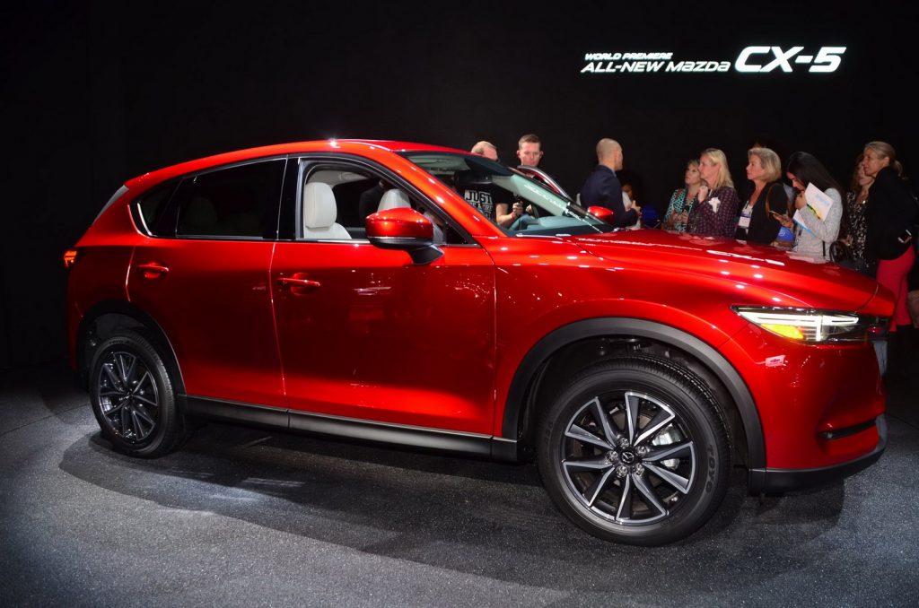 Curvy New 2017 Mazda CX-5 Looks Really Good In Soul Red | Carscoops