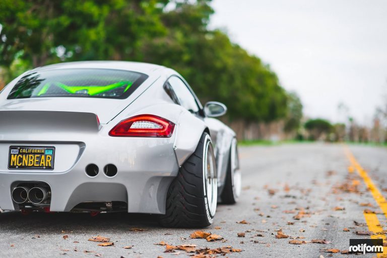 Custom Porsche Cayman Stuns With Its OTT Widebody Kit | Carscoops