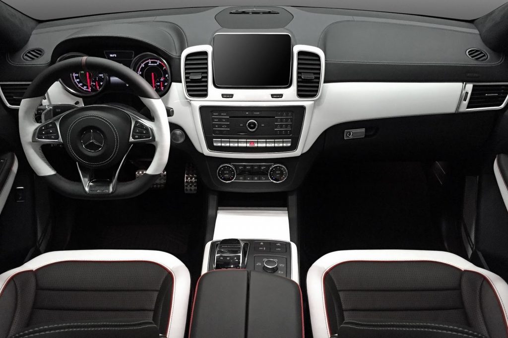 How About This Custom Black & White Interior For Mercedes’ GLE Coupe ...