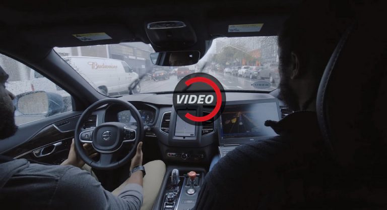 This Is What A Self-Driving Ride Is Like In One Of Uber’s Volvos ...