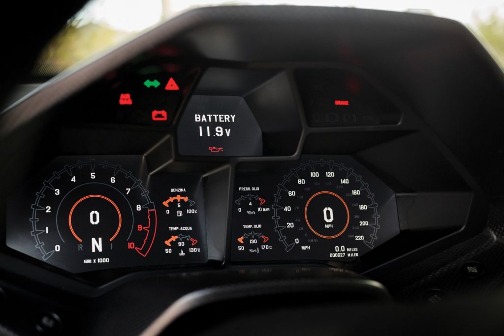 Lamborghini Reventon Speedometer