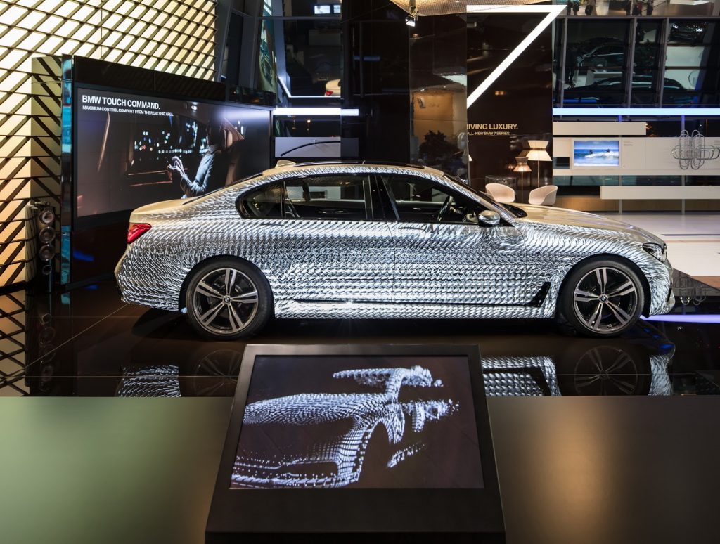 BMW Gets Creative With Projection Mapping On 7-Series [w/Video] | Carscoops