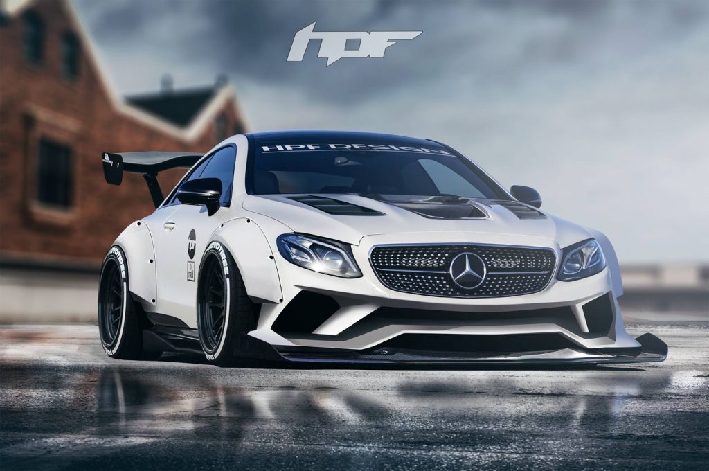 Mercedes-Benz E-Class Coupe Gets Virtual Widebody Treatment | Carscoops