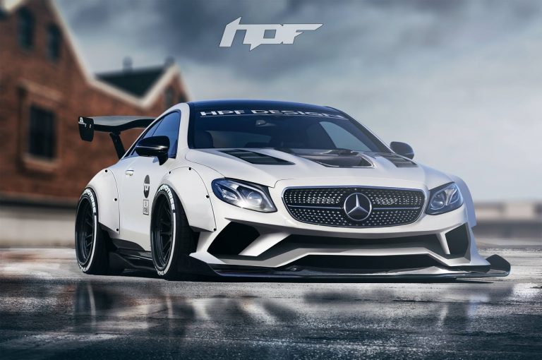 Mercedes-Benz E-Class Coupe Gets Virtual Widebody Treatment | Carscoops