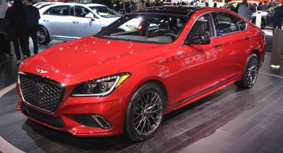 2018 Genesis G80 Sport Is Oh So Tempting In Red | Carscoops
