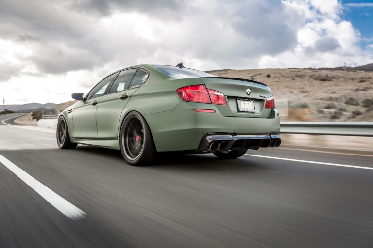 If Anything, A Matte Military Green BMW M5 Is Certainly Different | Carscoops