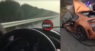 Audi R8 Driver Allegedly Films Himself Going 321km/H (200mph) In China ...