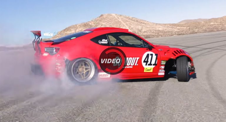 Ferrari-Powered Toyota 86 Makes Track Drifting Debut | Carscoops