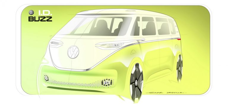 VW’s I.D. Buzz Concept Is Another Electric Microbus For The Future ...