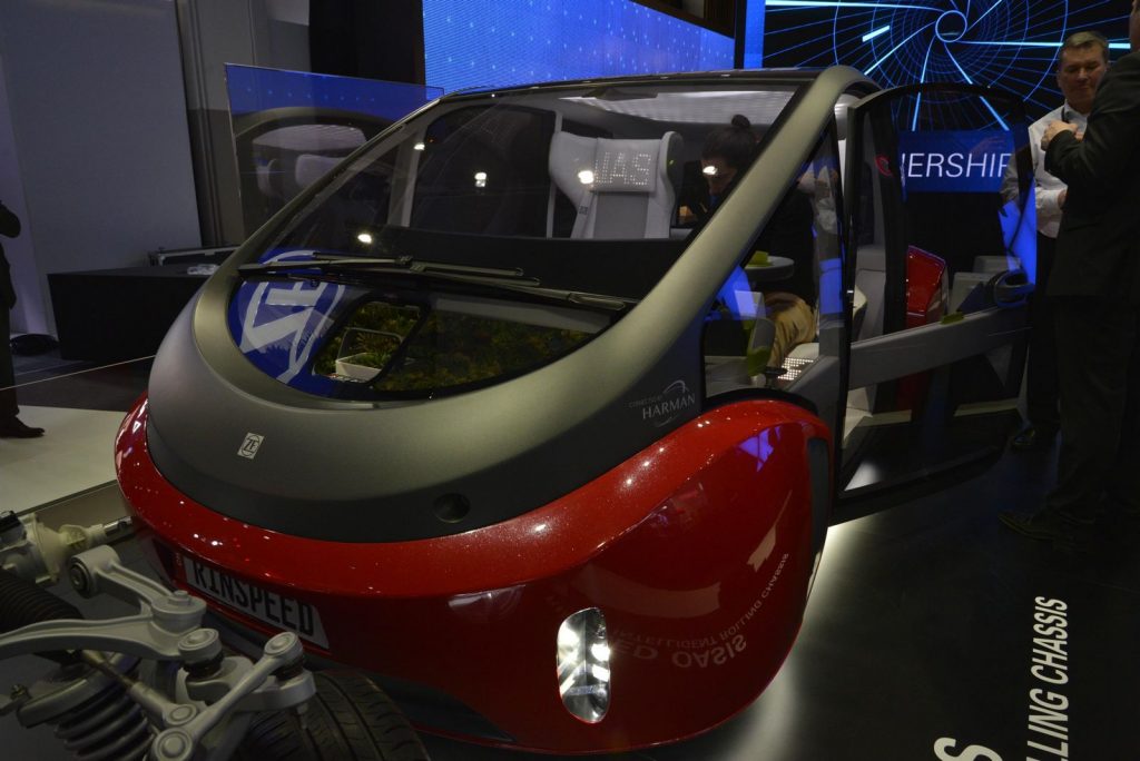 Rinspeed Oasis Concept Is Detroit’s Ultimate Oddity | Carscoops