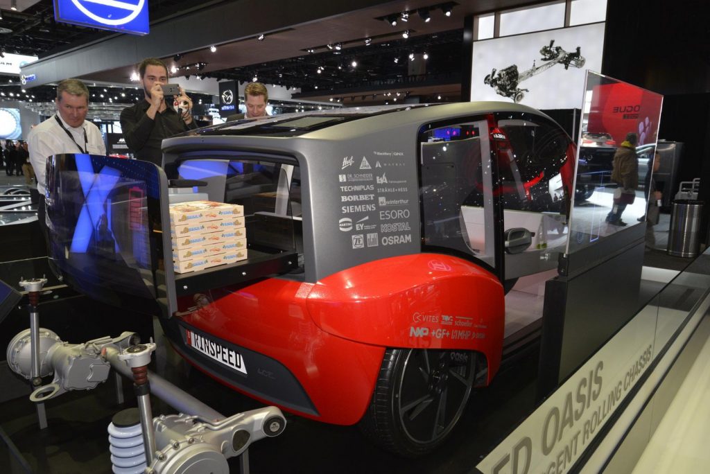 Rinspeed Oasis Concept Is Detroit’s Ultimate Oddity | Carscoops