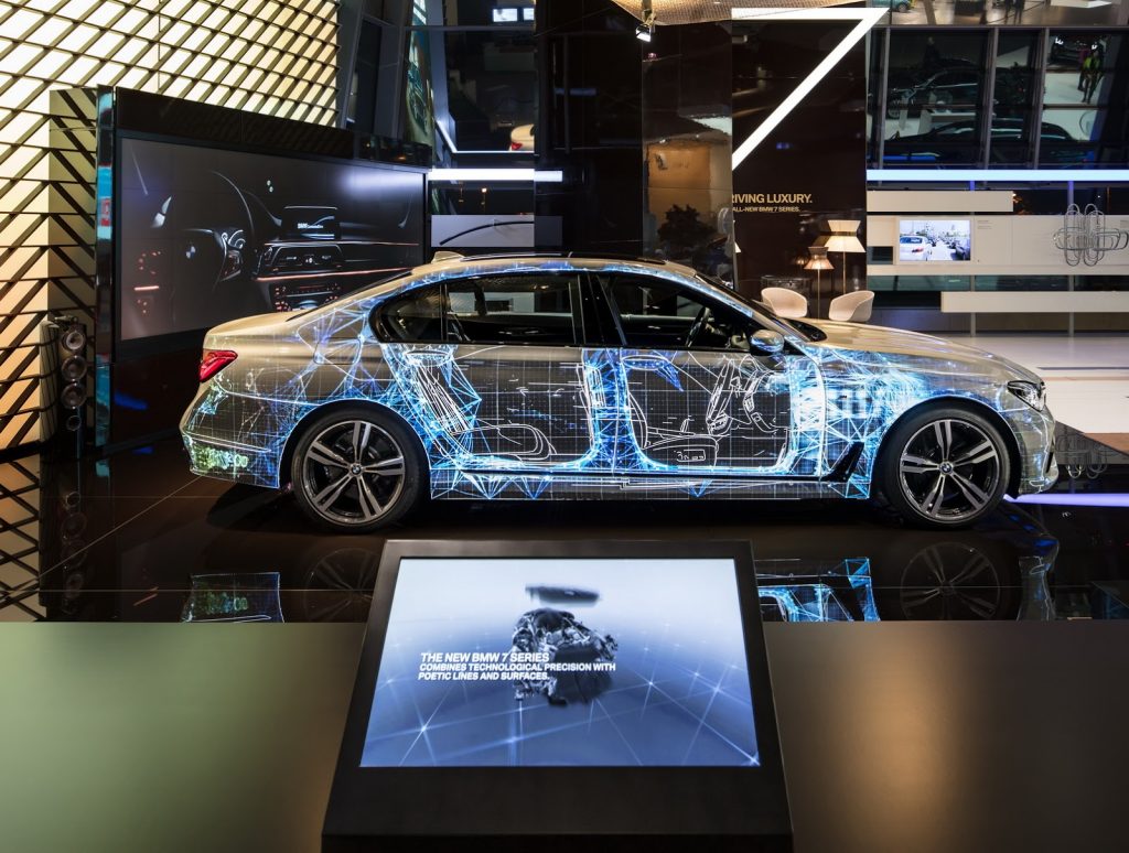 BMW Gets Creative With Projection Mapping On 7-Series [w/Video] | Carscoops