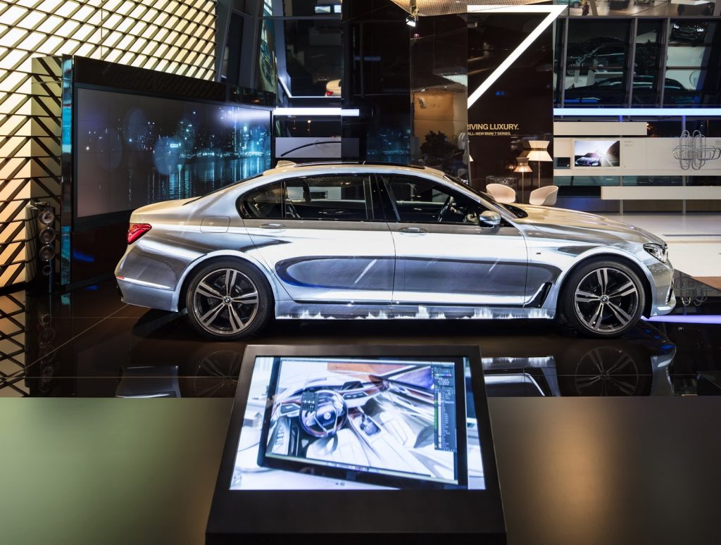 BMW Gets Creative With Projection Mapping On 7-Series [w/Video] | Carscoops