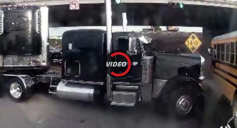 Semi-Truck Crashes Into School Bus In Florida, Thankfully, Kids Are OK ...