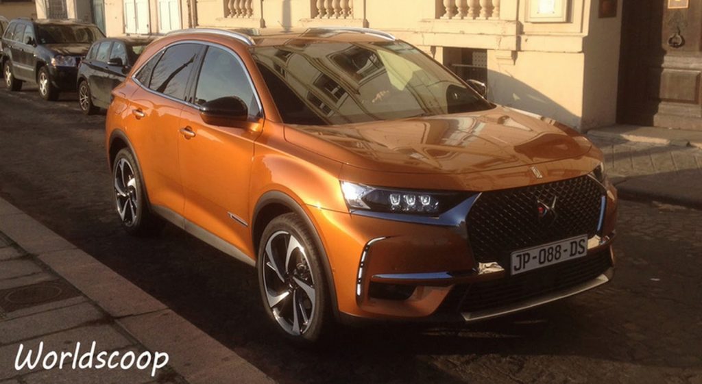 New DS7 Crossback Mid-Size SUV Captured Undisguised [New Photos ...