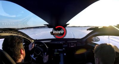 1,000HP Lucid Air Goes Drifting In The Snow During Winter Testing ...