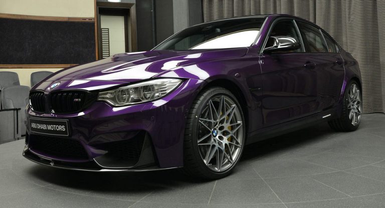 Individual BMW M3 Twilight Purple With The Competition Pack Is A Looker ...