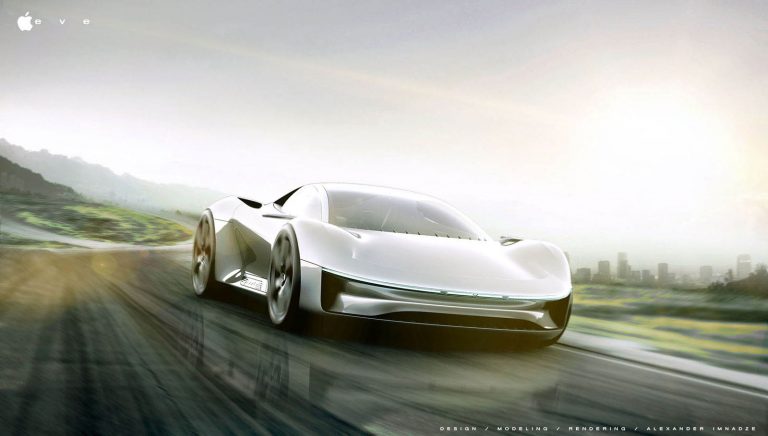 This Apple EV Design Looks Slick… But Unlikely | Carscoops