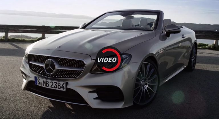 Our First Look At Mercedes-Benz’s 2018 E-Class Cabriolet On The Move ...