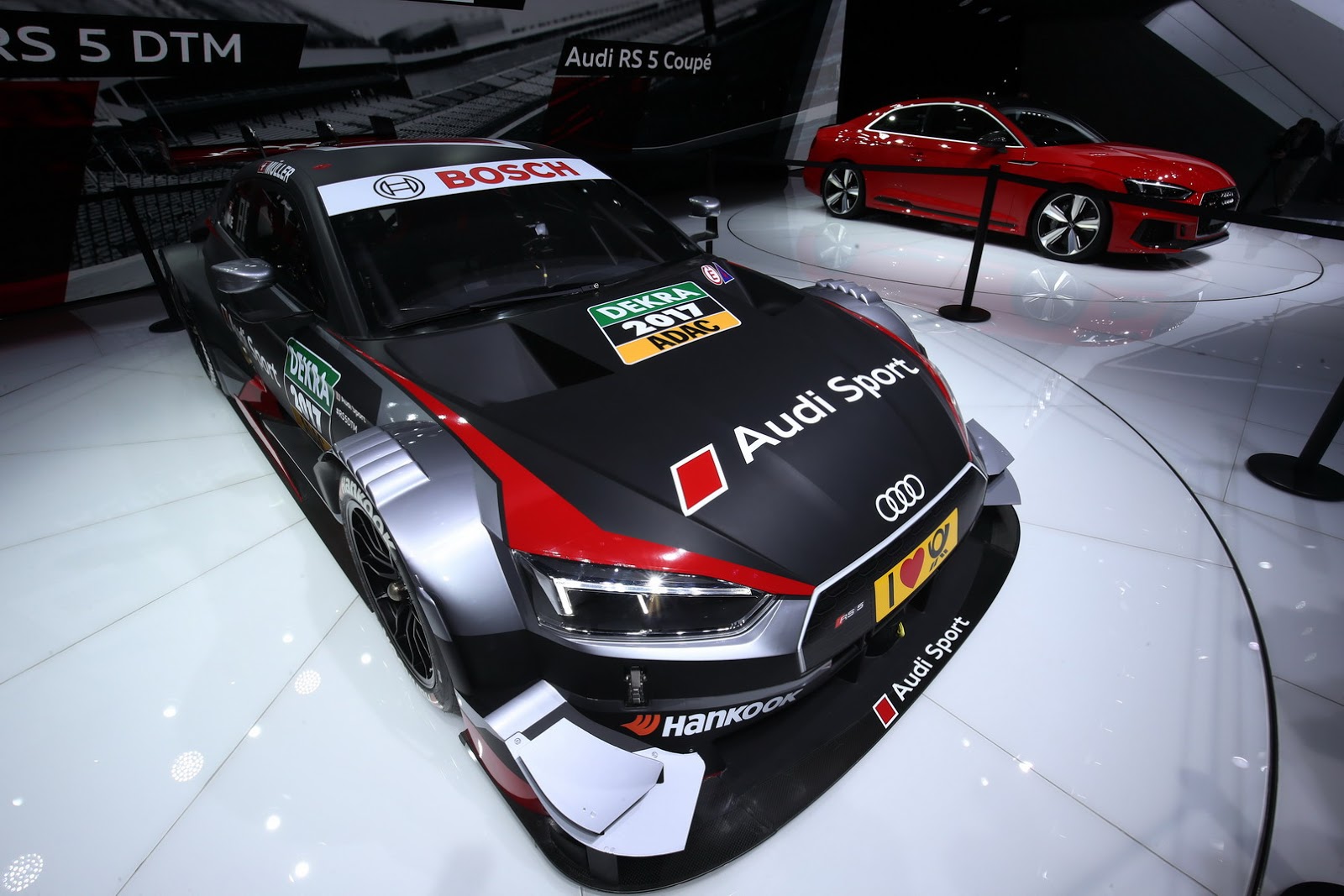 Audi RS5 DTM Racer Joins Its Road-Going Counterpart In Geneva | Carscoops