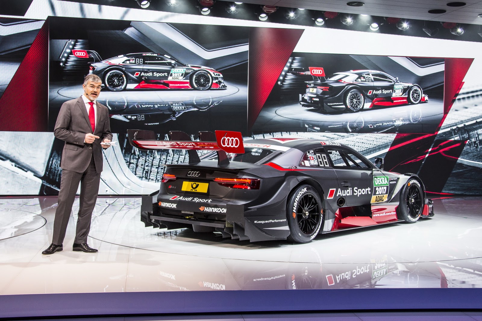 Audi RS5 DTM Racer Joins Its Road-Going Counterpart In Geneva | Carscoops