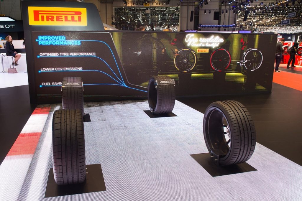Pirelli Presents Colored Tires & Sensor Tech In Geneva | Carscoops