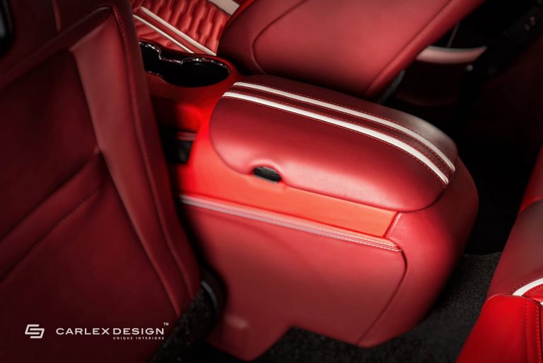 Carlex Finishes Up Bespoke Red & White 727hp Roush Mustang Project ...