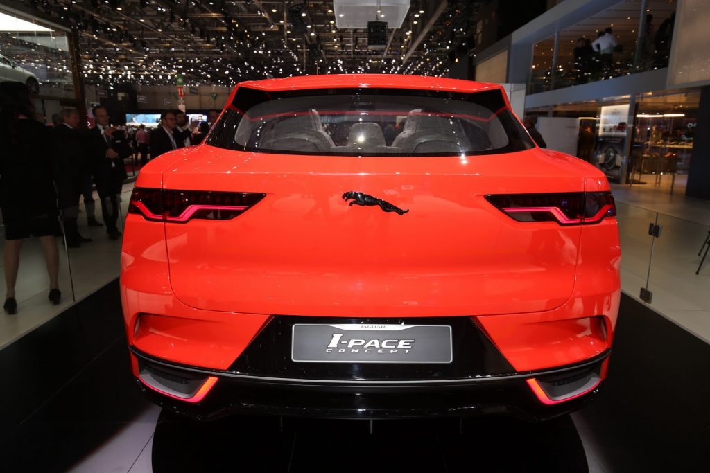 Photon Red I-PACE Concept Looks Stunning At Jaguar’s Geneva Stand ...