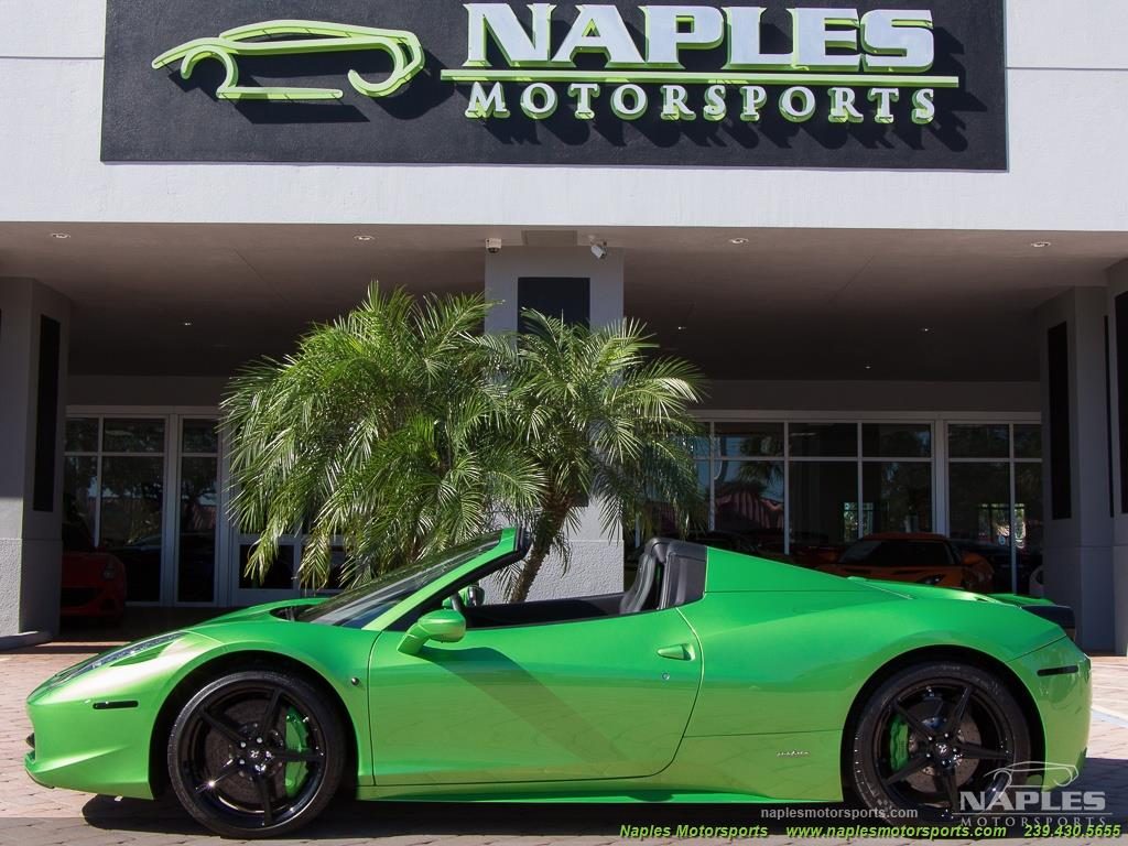 Black And Green Ferrari