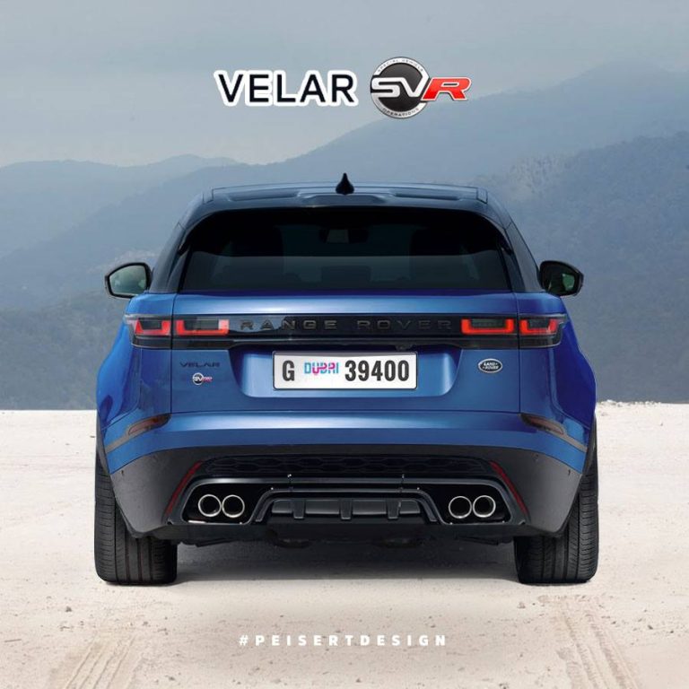 Range Rover Velar SVR Is The Best Rhyme You’ll Hear Today | Carscoops