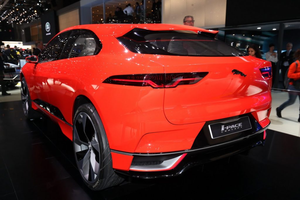 Photon Red I-PACE Concept Looks Stunning At Jaguar’s Geneva Stand ...