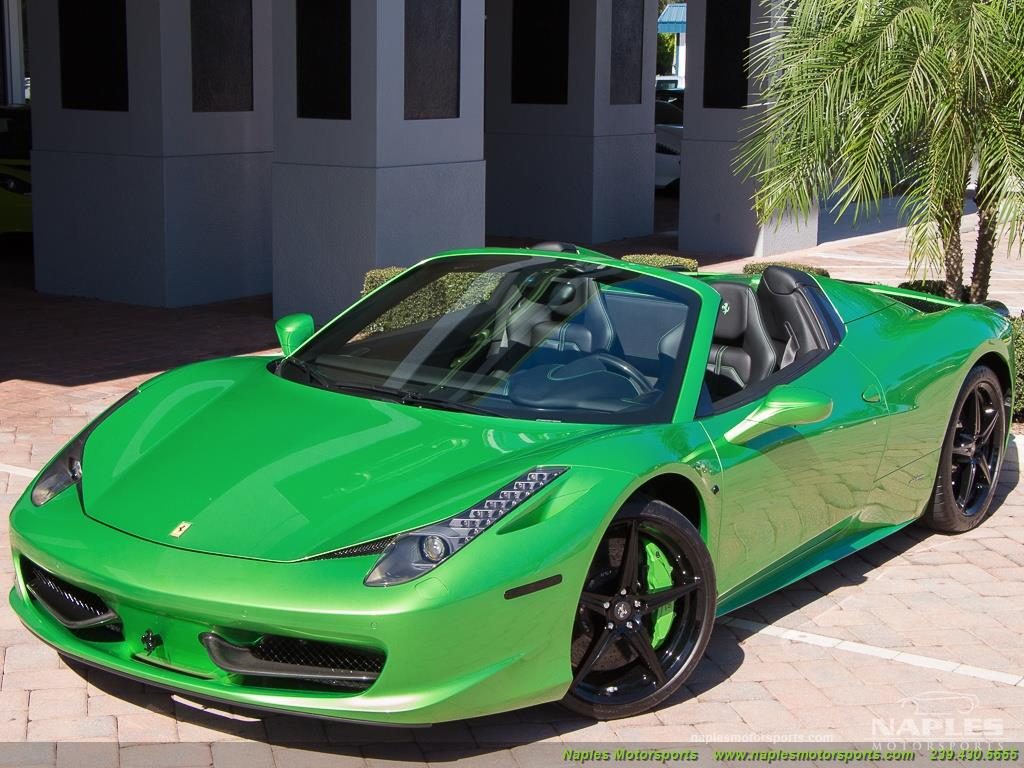 Ferrari 458 Matte Green