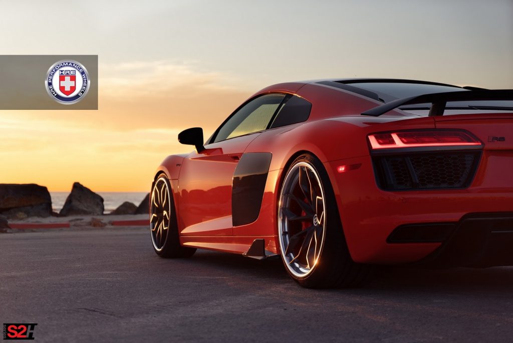Check Out This Super Clean Audi R8 On Satin Black Wheels | Carscoops