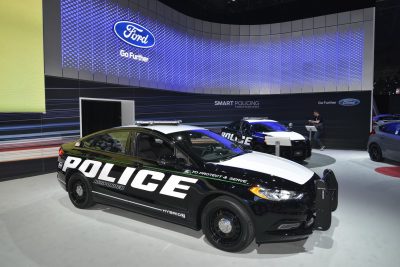 Ford’s Production Fusion Hybrid Cop Car Goes On Patrol In New York ...